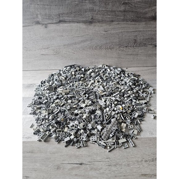 Lego | Toys | Legos Bulk Lot 2lb 5 Ozs Parts Pieces Bricks Light Grey Gray Dark Stone Lego ...